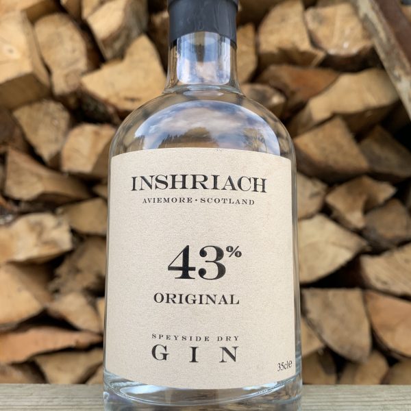 Inshriach 57% Navy Strength Gin (70cl) - Speyside Dry Gin from the ...