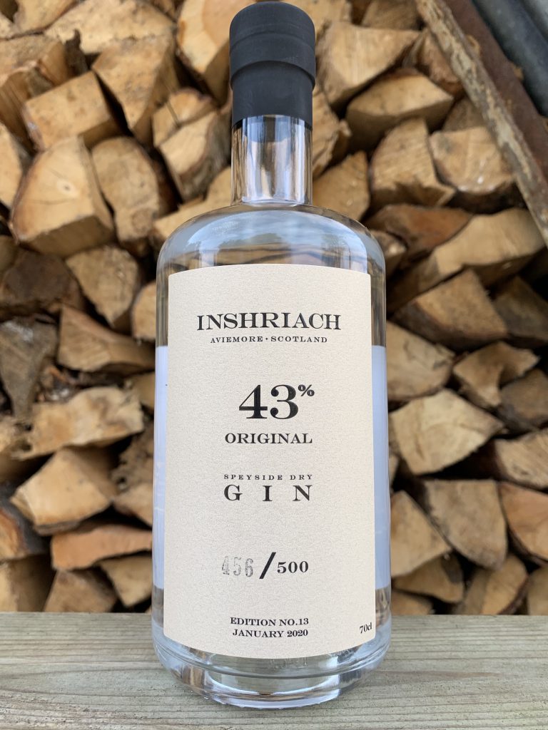 Inshriach 43% Original Gin (70cl) - Speyside Dry Gin from the Scottish ...